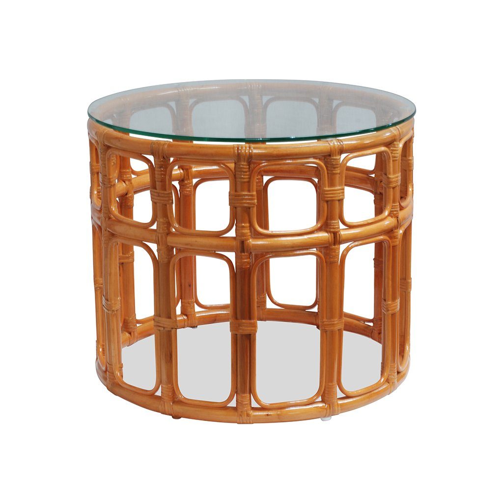 Cancun Round Cane Coffee Table | Restaurant and Bar Furniture – Nufurn ...
