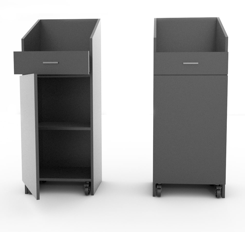 Pacific Restaurant Podium & POS Station – Nufurn Commercial Furniture
