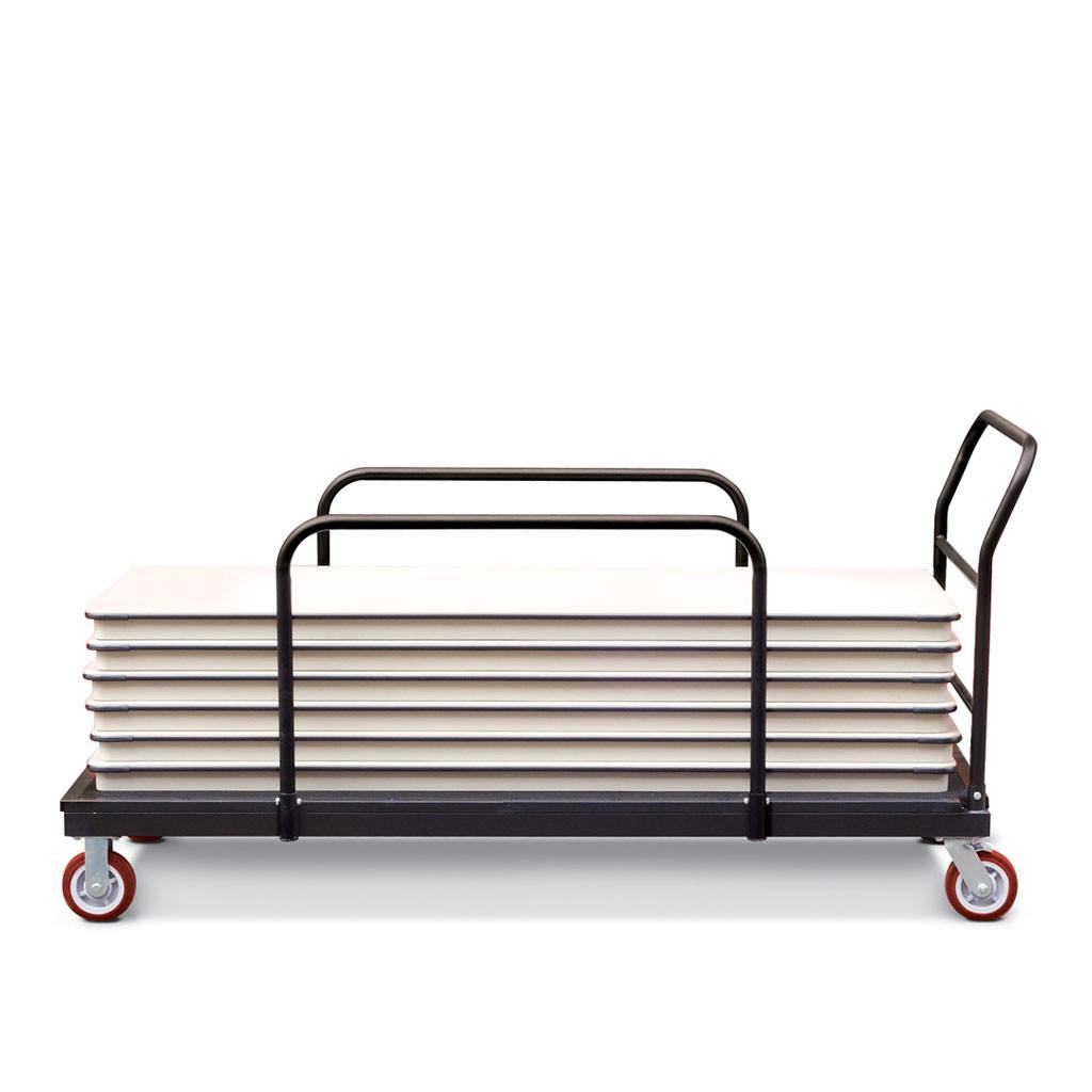 Trolley - Platform Stacking Trestle Table Nufurn Commercial Furniture ...